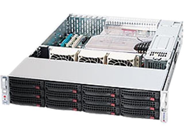 SUPERMICRO SuperChassis CSE-826E26-R1200LPB Black 2U Rackmount Server ...