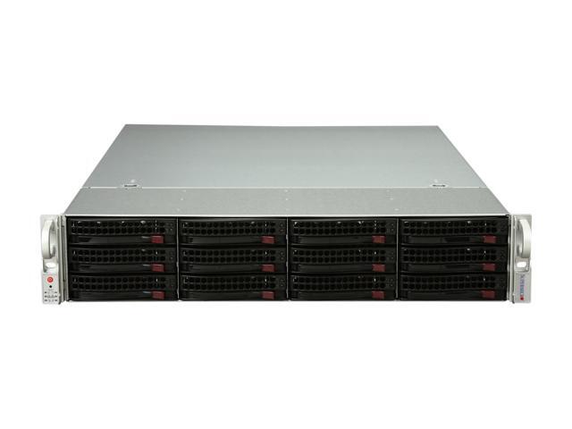 SUPERMICRO SuperChassis CSE-826TQ-R800LPB Black 2U Rackmount Server ...