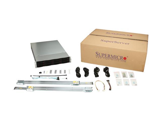 SUPERMICRO SuperChassis CSE-826TQ-R800LPB Black 2U Rackmount Server ...