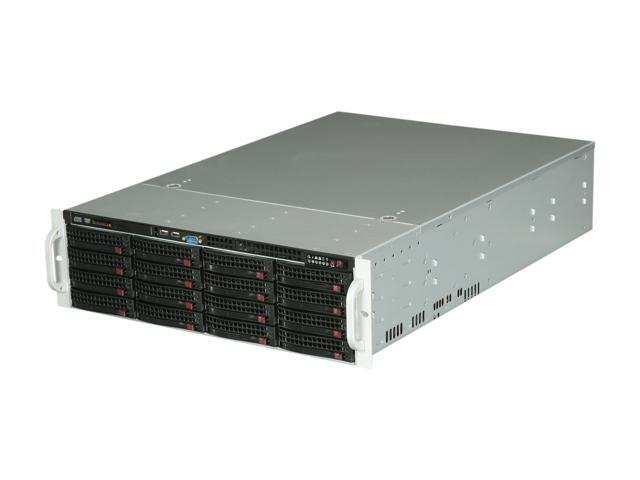 SUPERMICRO SuperChassis CSE-836E1-R800B Black 3U Rackmount Server Case ...