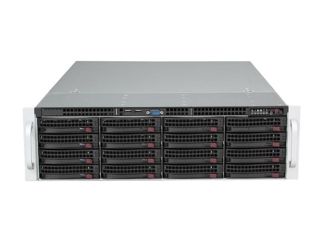 SUPERMICRO SuperChassis CSE-836E16-R1200B Black 3U Rackmount Server ...