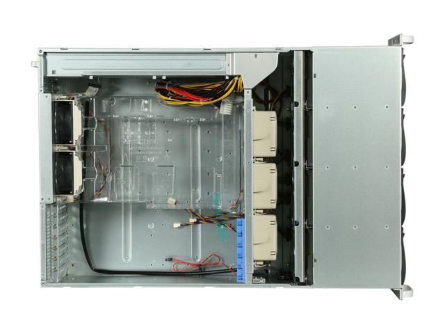 SUPERMICRO SuperChassis CSE-846A-R1200B Black 4U Rackmount Server Case ...