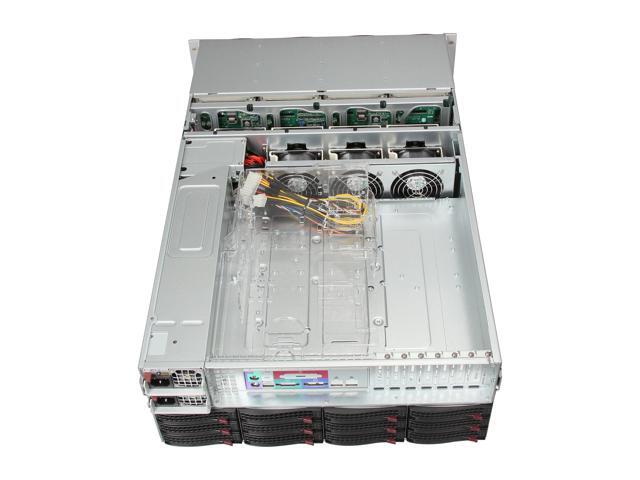 SUPERMICRO SuperChassis CSE-847A-R1400LPB Black 4U Rackmount Server ...