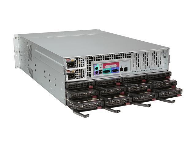 SUPERMICRO SuperChassis CSE-847A-R1400LPB Black 4U Rackmount Server ...