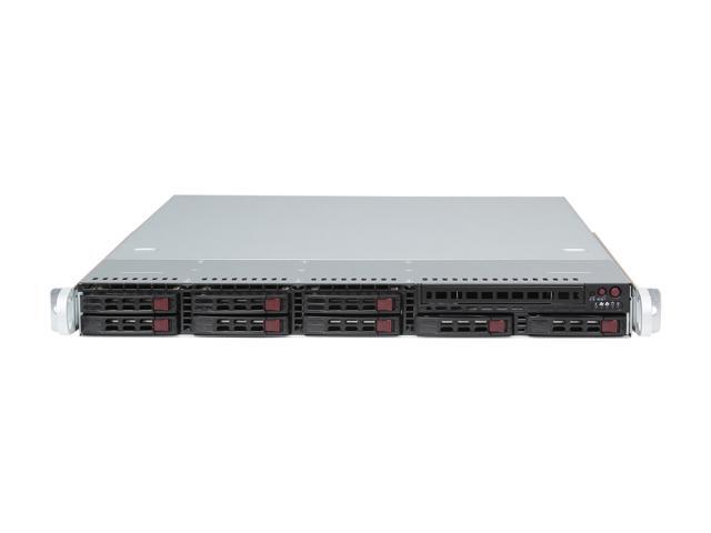 SUPERMICRO SuperChassis CSE-113TQ-600WB Black 1U Rackmount Server Case ...
