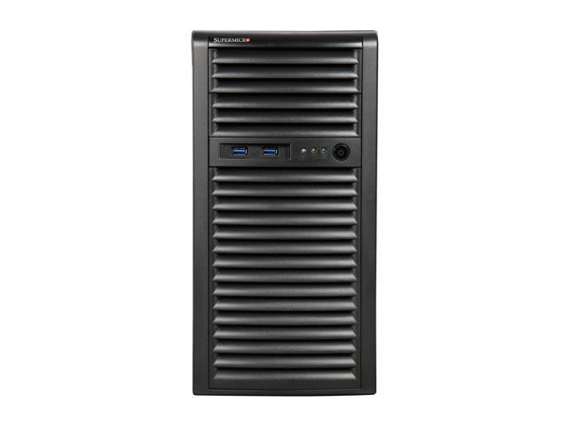 SUPERMICRO CSE-731i-403B Black Mini-Tower Server Chassis - Newegg.com