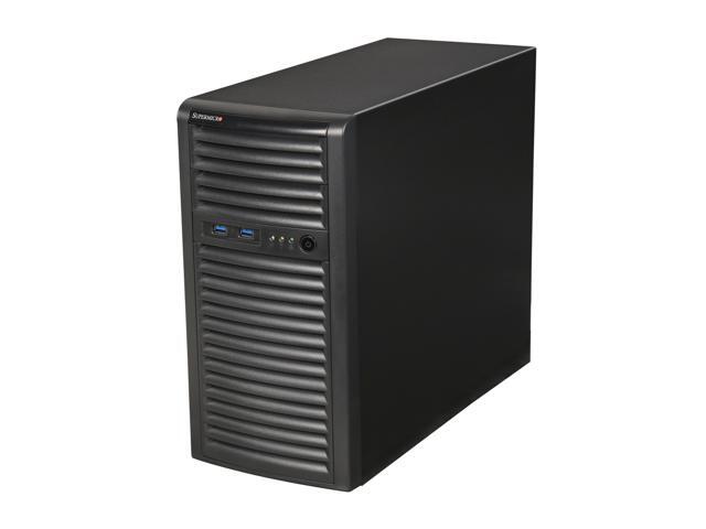 SUPERMICRO CSE-731i-403B Black Mini-Tower Server Chassis - Newegg.com