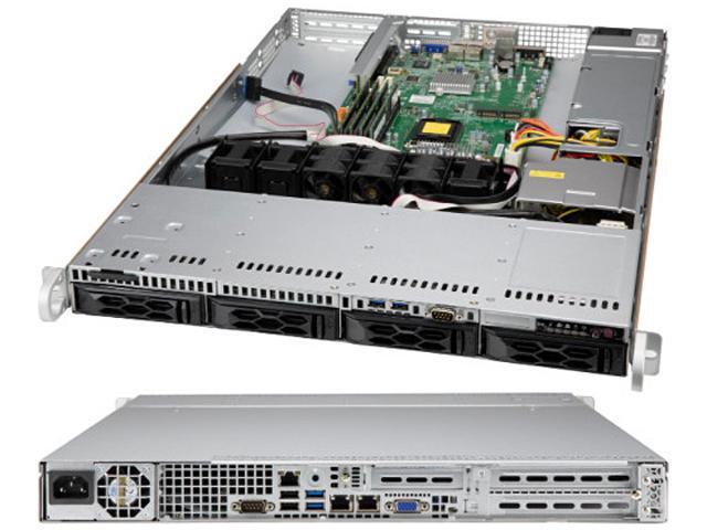 SUPERMICRO CSE-LA15TQC-563W Silver 1U Rackmount Server Case - Newegg.com