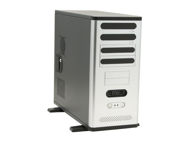 Foxconn TPS-544+FA430 Black/ Light Silver 0.8mm SGCC ATX Mid Tower ...