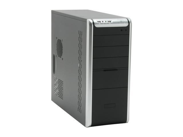 Foxconn TLA566-CN300C-HS Black/Light Silver Computer Case - Newegg.com