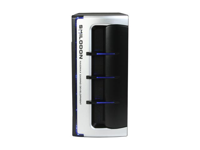Open Box: RAIDMAX SMILODON ATX-612WB Black / Silver Foldout MB Computer ...