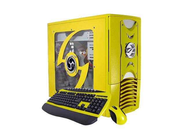 RAIDMAX Scorpio Case/Keyboard/Mouse ATX-868WYP/COMBO Yellow Computer ...