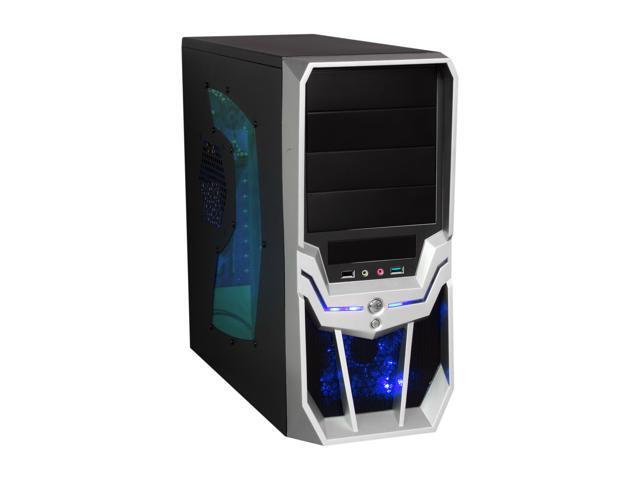 RAIDMAX Super Hurricane ATX-248NWS Black / Silver Computer Case ...