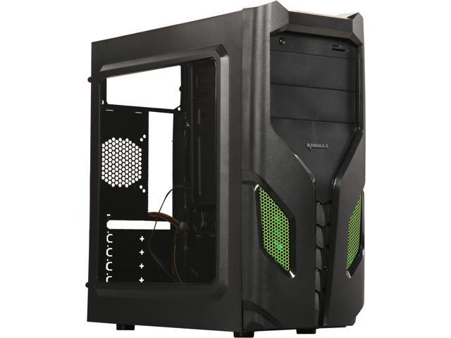 Open Box: RAIDMAX EXO ATX-108BG Black / Green Computer Case - Newegg.com