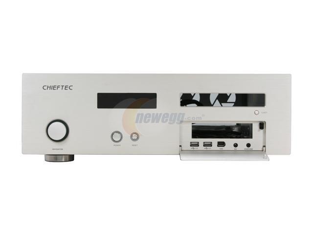 CHIEFTEC Silver HIFI HE-01SL ATX Media Center / HTPC Case - Newegg.com