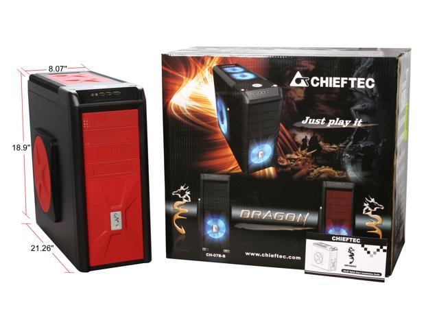 CHIEFTEC Dragon CH07B-R-OP Red Computer Case - Newegg.ca