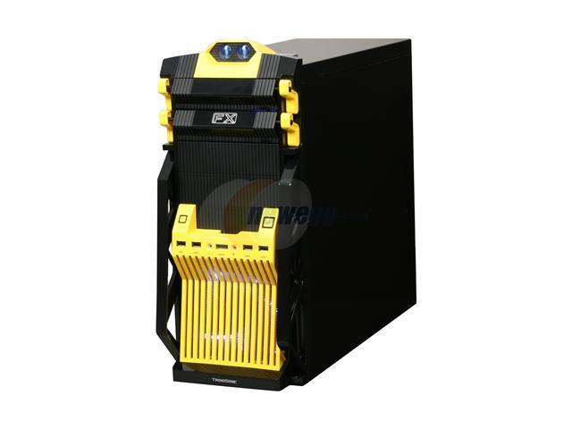 Broadway Com Corp FX-Series FX-YELLOW Black / Yellow Computer Case ...