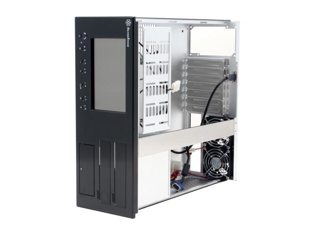 SILVERSTONE Black Lascala Series LC18-B ATX Media Center / HTPC Case ...
