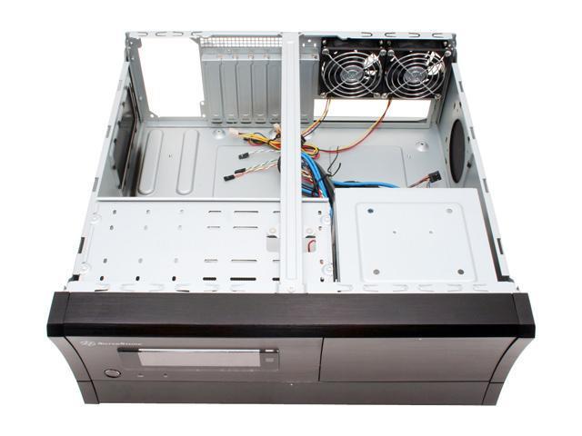 SILVERSTONE Black Grandia Series GD01B-MXR ATX Media Center / HTPC Case ...
