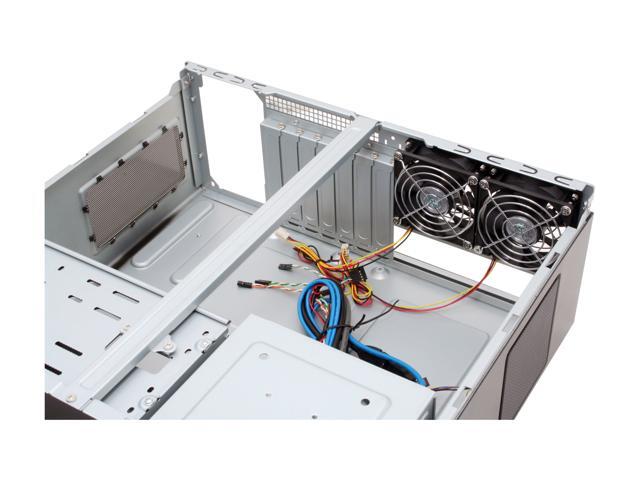 SILVERSTONE Black Grandia Series GD01B-MXR ATX Media Center / HTPC Case ...