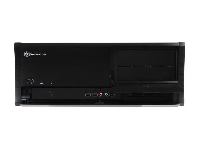 SILVERSTONE Black Grandia Series GD01B-R ATX Media Center / HTPC Case ...