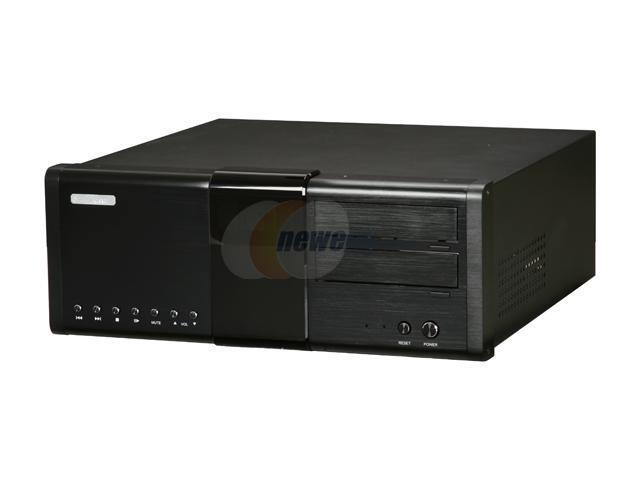 SILVERSTONE Black Lascala Series LC14B-MC ATX Media Center / HTPC Case ...