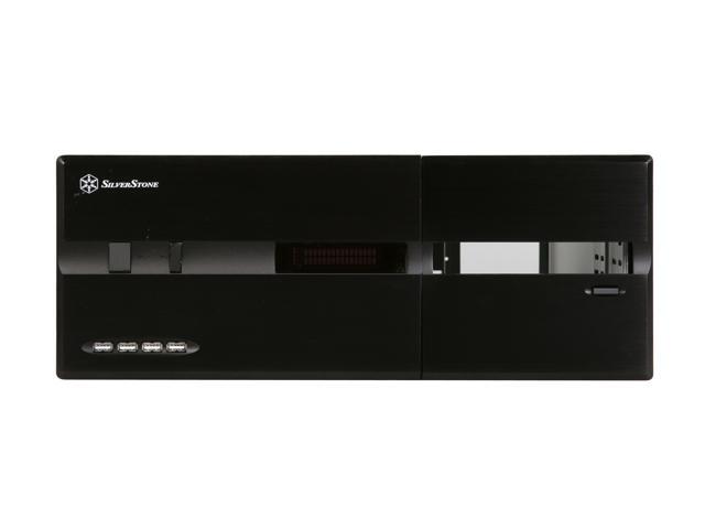 SILVERSTONE Black Lascala Series LC10-BM ATX Media Center / HTPC Case ...