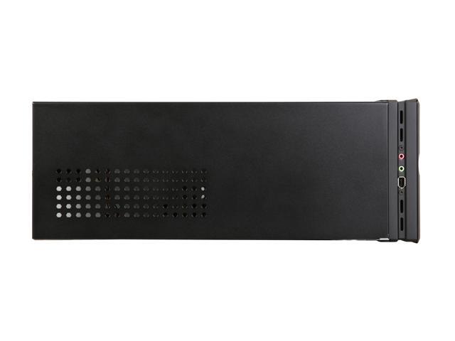 SILVERSTONE Black Lascala Series LC10-BM ATX Media Center / HTPC Case ...