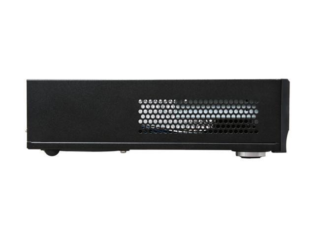 SILVERSTONE Black MILO Series ML03B Micro ATX Media Center / HTPC Case ...