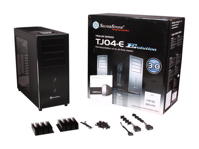 SilverStone Temjin Series SST-TJ04B-EW Black Computer Case - Newegg.ca