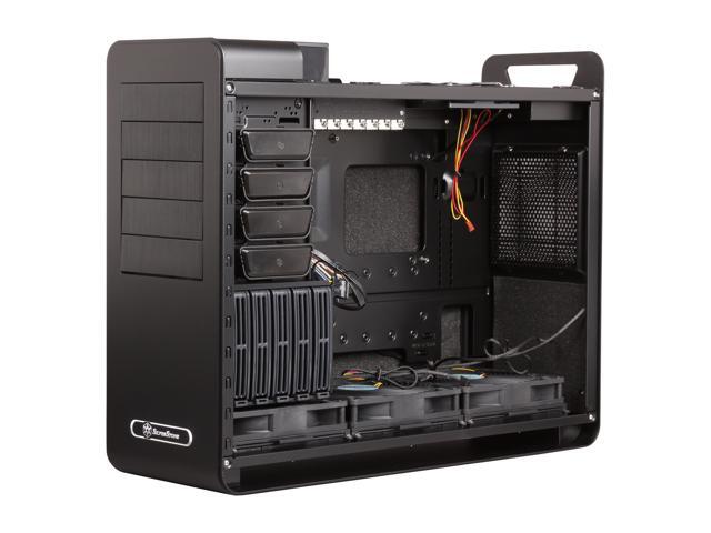 SilverStone Fortress Series FT02B-W-USB3.0 Black Aluminum / Steel ...