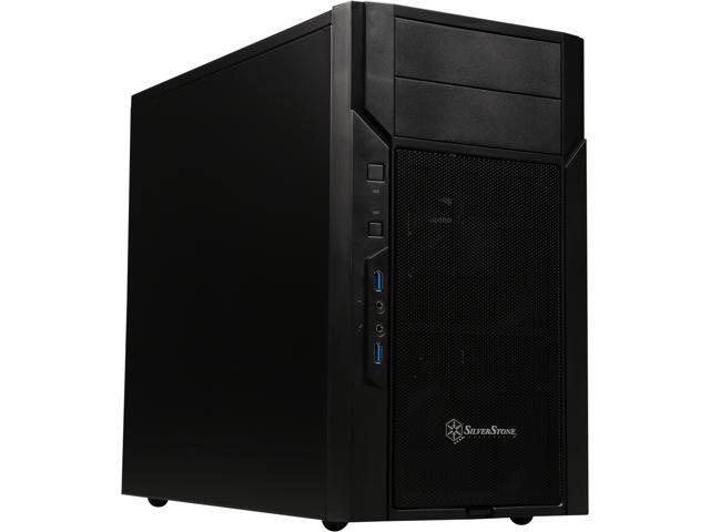 SilverStone KL06B-W Black Computer Case - Newegg.com