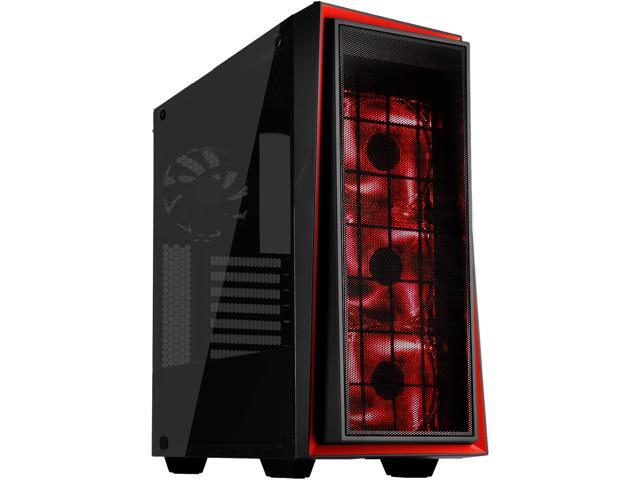 SilverStone Redline Series SST-RL06BR-GP Black / Red Steel / Plastic ...