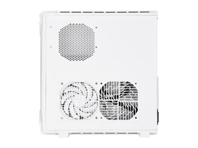 SilverStone RVZ03 SST-RVZ03W Front View with Brilliant RGB Light Strip ...