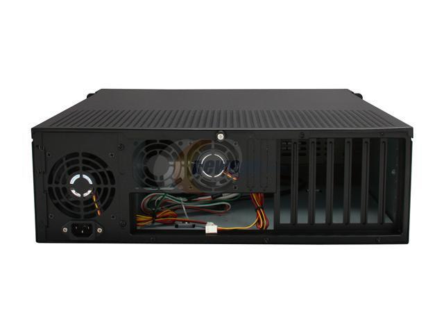 iStarUSA D-300-PFS-DE3BL Black 3U Rackmount Compact Stylish Trayless ...