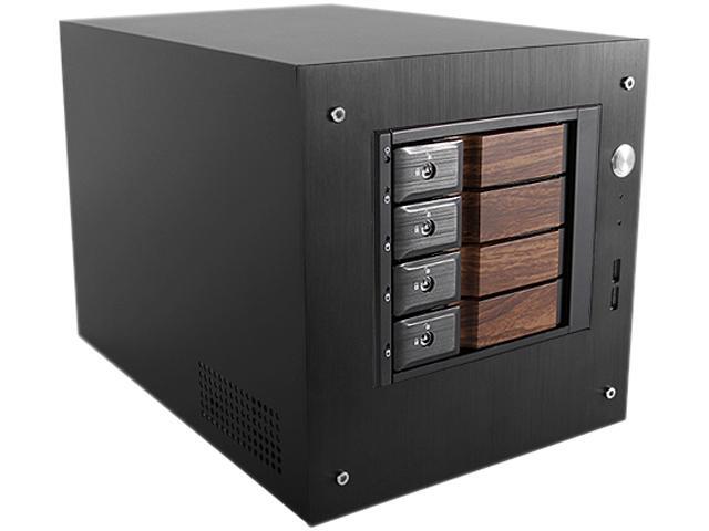 iStarUSA S-35-DE4WB Black Tower Compact Stylish 4 x 3.5" Hotswap ...