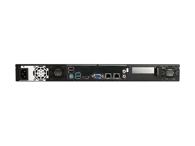 iStarUSA DAGE104UTL-NAS Black 1U Rackmount NAS 1U 4-bay 3.5" SATA 6.0 ...