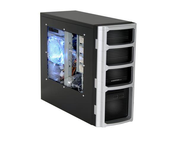 Sunbeam Quarterback IC-QB-US-SVBK Silver/ Black Computer Case - Newegg.ca