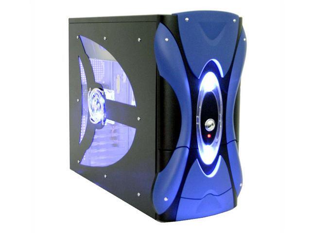 KINGWIN Mutant X MTX425BKW Black/Blue Computer Case - Newegg.com