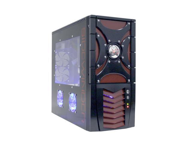 MGE SIDEWINDER CA-SIDEWINDER-K Black/Red Computer Case - Newegg.com