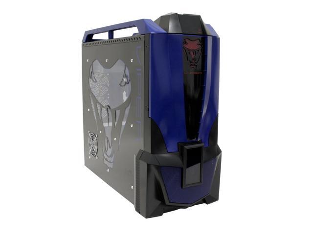 MGE CA-VIPER-KB Black/Blue Computer Case - Newegg.com