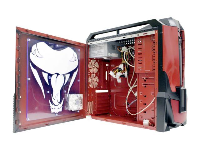 MGE Viper CA-VIPER-KR Black/Red Computer Case - Newegg.com