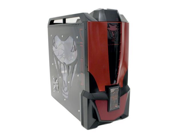 MGE Viper CA-VIPER-KR Black/Red Computer Case - Newegg.com