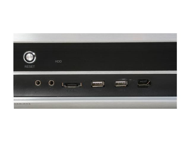 nMEDIAPC Silver HTPC 1000S Micro ATX Media Center / HTPC Case - Newegg.ca