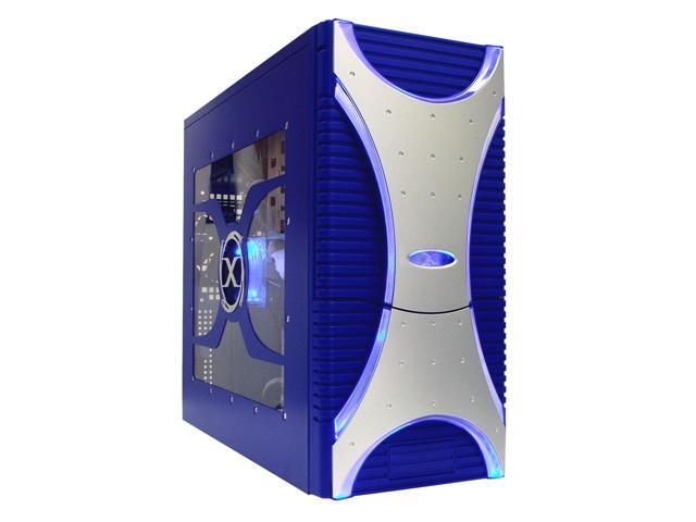 XION Ultimate Engineering XON-004 Blue/Silver Computer Case - Newegg.com