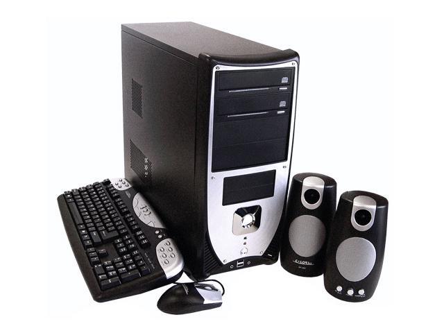 ATRIX CSCI-L8013-C43 Black/ Silver 4 In1 Combo Computer Case - Newegg.com