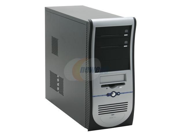 ATRIX CSCI-L8007-C43 Black/Silver Computer Case - Newegg.com