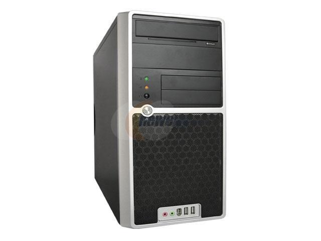 ATRIX CSCI-B1001-B34 Black/Silver Computer Case - Newegg.com
