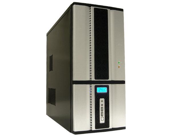 ATRIX CSCI-C8040-C43 Black/Silver Computer Case - Newegg.com