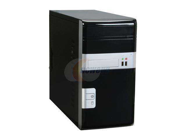 ATRIX CSCI-M6008-C34 Black / Silver Computer Case - Newegg.com